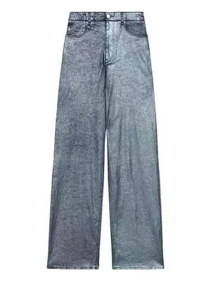 MARANT ETOILE Cover Wide-leg Jeans - Silver