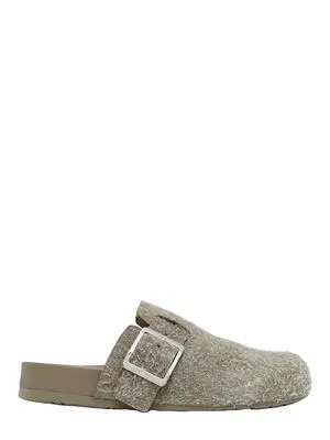 Loewe Ease Buckle Mules - Neutrals