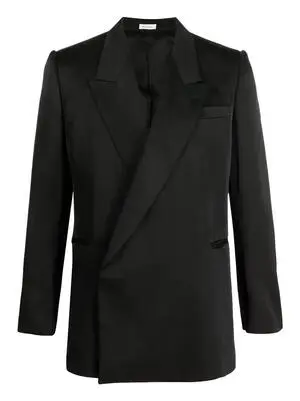 Alexander McQueen Double-breasted Blazer - Black