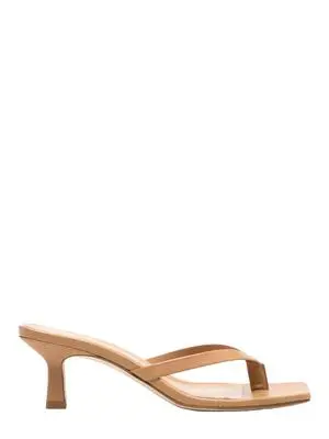 AeydĒ 50mm Wilda Sandals - Brown