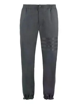 Thom Browne Cropped Tailored Trousers - Grey