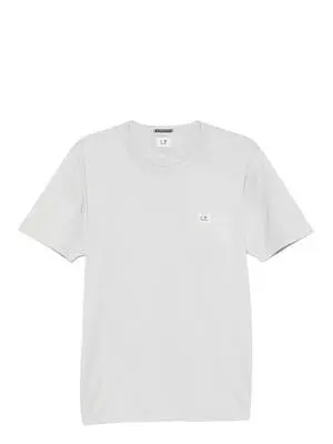 C.P. COMPANY Logo-patch T-shirt - Blue
