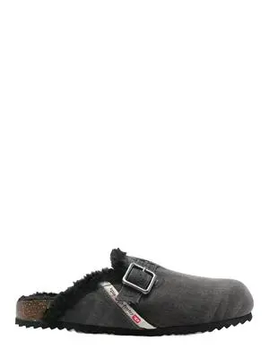 DIESEL® D-woodstock Slippers - Black