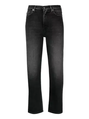 IRO PARIS Fitted Organic Cotton Jeans - Black