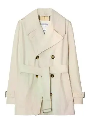 Burberry Double-breasted Trench Coat - Neutrals