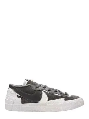 Nike X Sacai Blazer Low Iron Sneakers - Grey