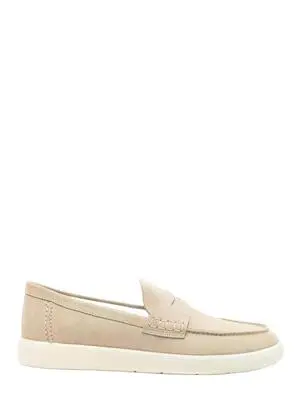 Hogan Suede Loafers - Neutrals