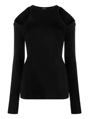 AZ FACTORY Cut-out Detail Jumper - Black