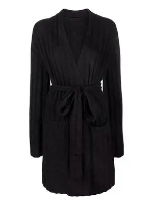 JOSEPH Tie-waist Cashmere Cardigan - Blue