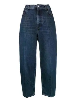 TOTEME Tapered High-waist Jeans - Blue
