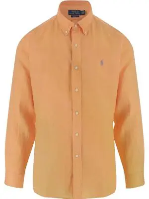 Polo Ralph Lauren Linen Shirt Orange
