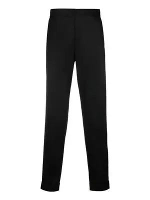 Balmain Mid-rise Straight-leg Trousers - Black