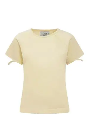 Laurence Bras Logo-appliqué T-shirt - Yellow