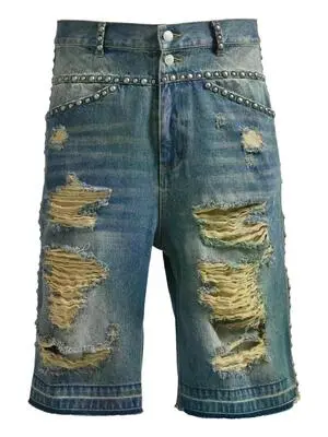 BREATH Stud-Embellished Shorts