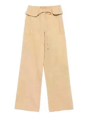 REJINA PYO Sonia Straight Trousers - Neutrals