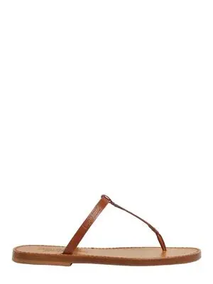 Dsquared2 Flat Thong Sandals - Brown