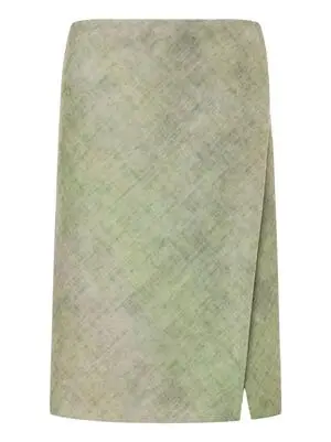 Philosophy Di Lorenzo Serafini A-line Wrap Skirt - Neutrals