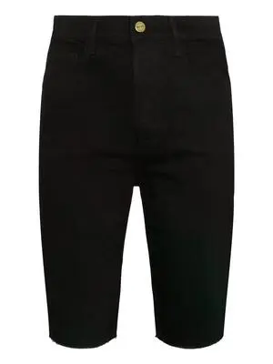 FRAME Le Vintage Bermuda Shorts - Black
