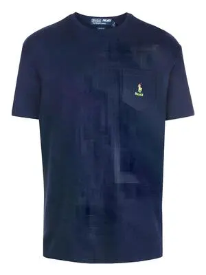 PALACE X Ralph Lauren Waffle Pocket Tee - Blue