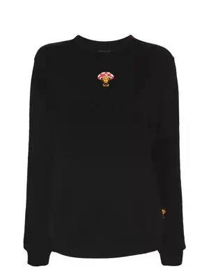 A BATHING APE Baby Milo® Store * Crew Neck Sweatshirt - Black
