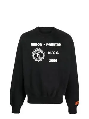 Heron Preston Medieval Heron Sweatshirt - Black