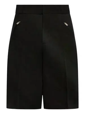 Alexander McQueen Wool Shorts - Black
