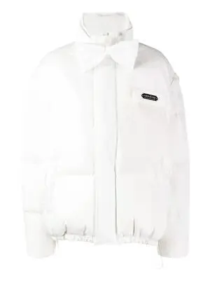 KIMHEKIM Logo-patch Puffer Jacket - White