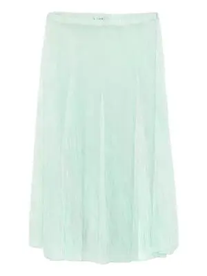 Fabiana Filippi Tulle Midi Skirt - Green