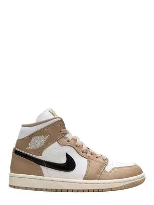 JORDAN Air Jordan 1 Mid Desert Sneakers Neutrals