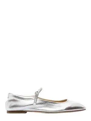 AeydĒ Aline Babies Metallic Ballerina Shoes Silver