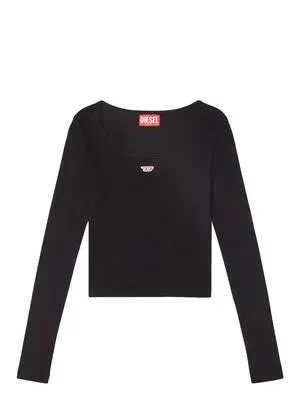 DIESEL® T-ballet-d Long-sleeve T-shirt - Black