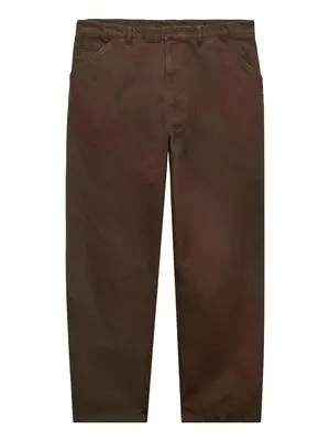 Prada Triangle-logo Chinos - Brown