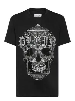 Philipp Plein Paisley Skull T-shirt - Black