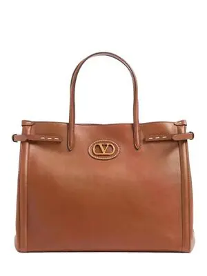 Valentino Garavani Antibes Tote Bag - Brown