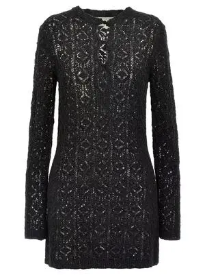 Loulou De Saison Evans Mini Dress - Black