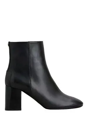 TOD'S Leather Ankle Boots - Black