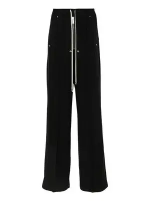 Rick Owens Bela Wide-leg Trousers - Black