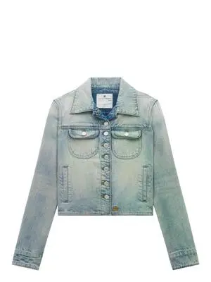 COURREGES Trucker Denim Jacket - Blue