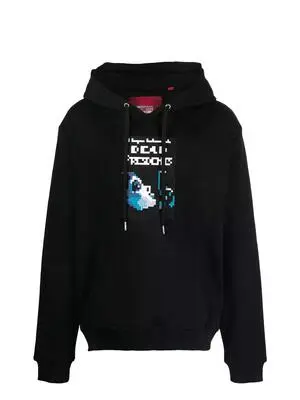 MOSTLY HEARD RARELY SEEN 8-BIT Graphic-print Hoodie - Black