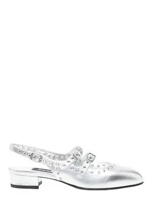 CAREL Queen Ballet Flats - Silver