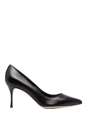 SERGIO ROSSI Godiva 75mm Polished-finish Pumps - Black