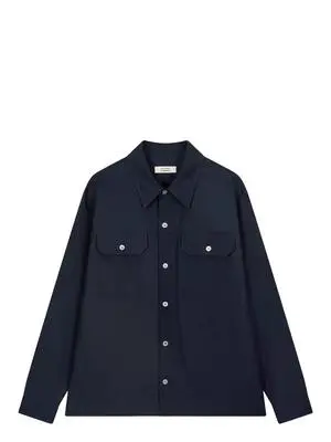 STUDIO TOMBOY Two-pocket Shirt - Blue