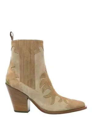 Sartore 80mm Western-style Ankle Boots - Neutrals