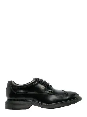 Hogan Leather Lace-up Oxford Shoes - Black