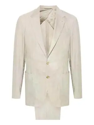 Canali Single-breasted Suit - Neutrals