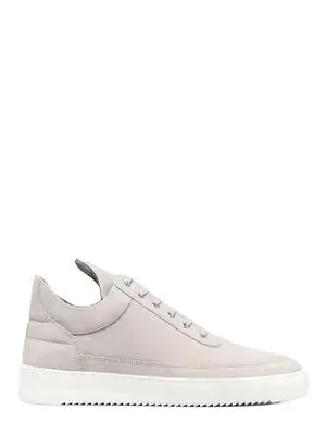 Filling Pieces Leather High-top Sneakers - Grey