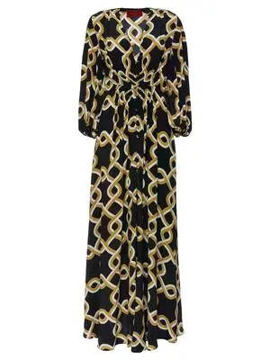 La DoubleJ Long Camerino Dress - Black