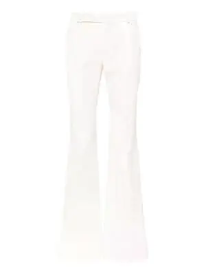 LUDOVIC DE SAINT SERNIN Bum Tailored Flared Trousers - Neutrals