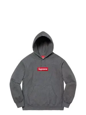 Supreme Box Logo Hoodie - Grey