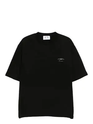 RIOCAM Car-embroidered T-shirt - Black
